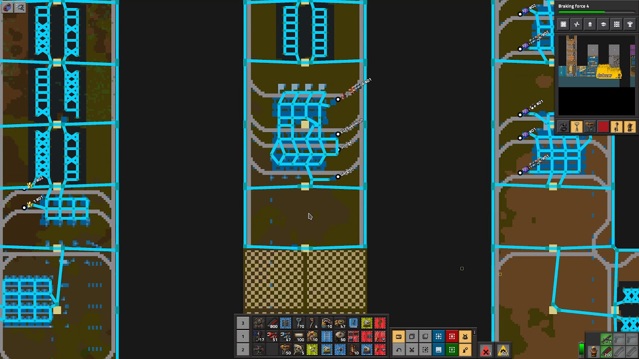 Factorio beltless maze e18: All the remaining builds - YouTube