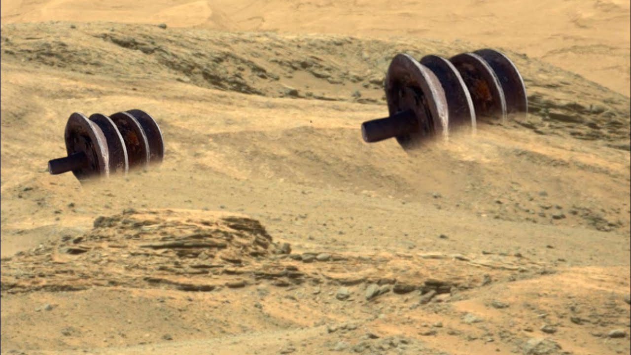 Mars rover recently captured incredible mysterious objects on mars ...
