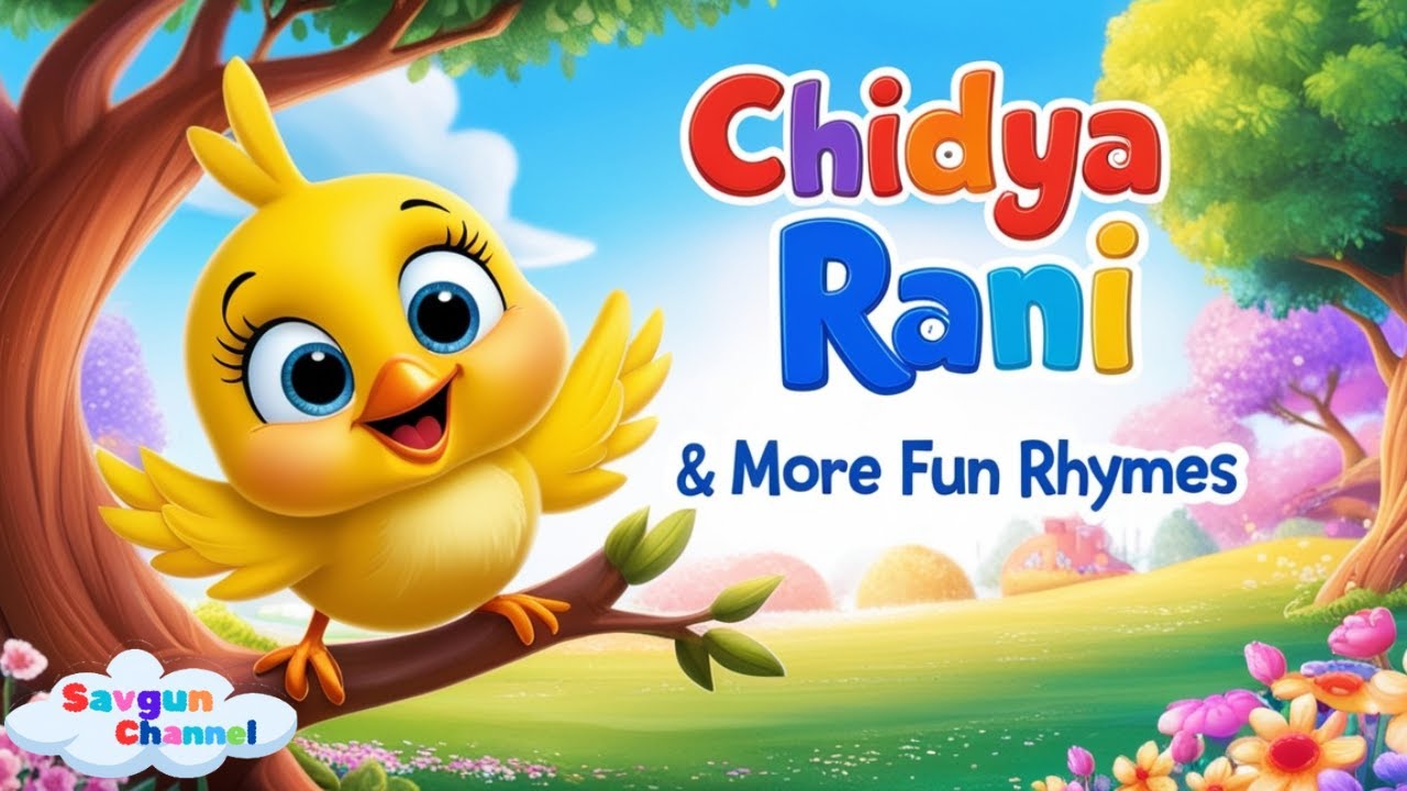 Live I Chidiya Rani & More Fun Rhymes I Kids Rhymes & stories I Hindi ...