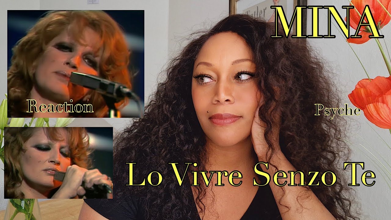 REACTION by PSYCHE Mina Io vivrò senza te HD - YouTube