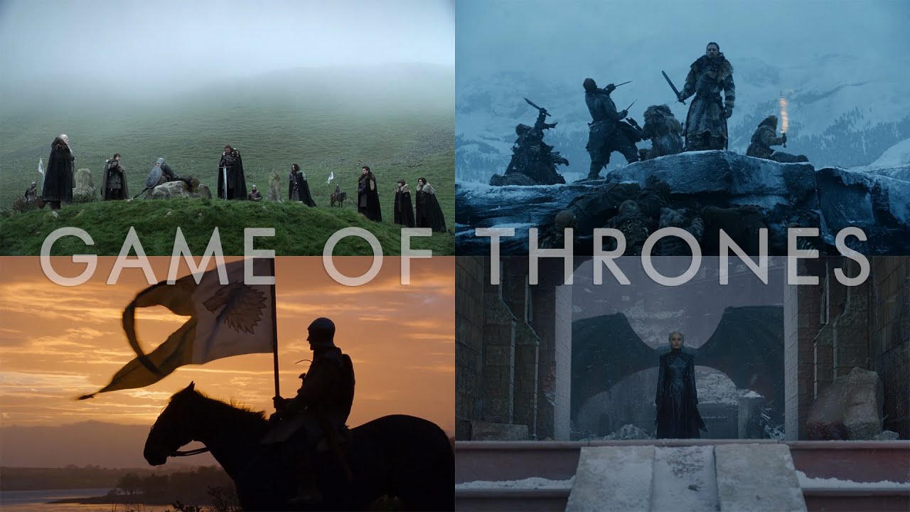 Amazing Shots of GAME OF THRONES - YouTube