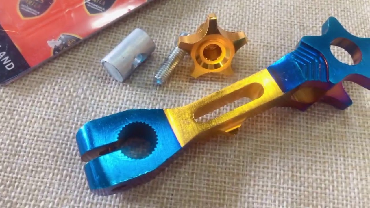 CNC Aluminum Alloy Motorcycle Motorbike Rear Brake Rocker Arm BRAKE CAM ...