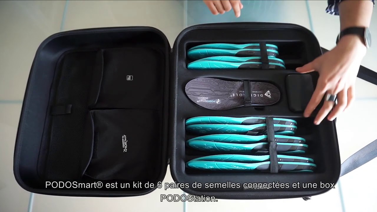 Gymna Belgium PODOSmart® les semelles intelligentes - YouTube