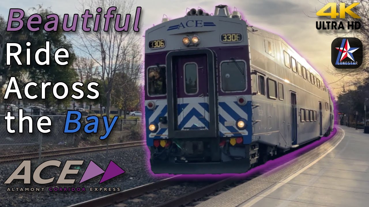 A Beautiful Evening Ride on the Altamont Corridor Express! | San Jose ...