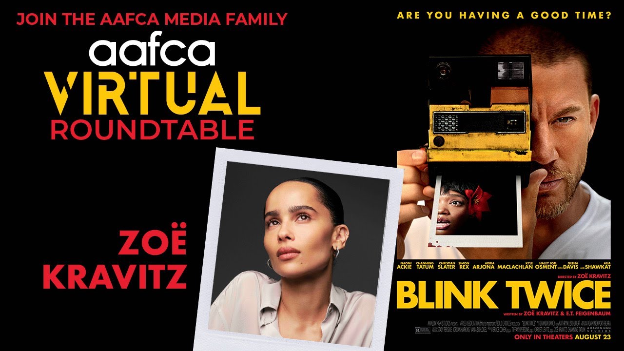 AAFCA Roundtable | BLINK TWICE with Zoë Kravitz - YouTube