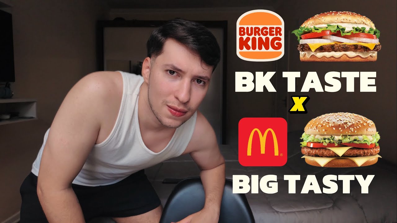 BK Taste vs Big Tasty: QUEM LEVA A MELHOR? - YouTube