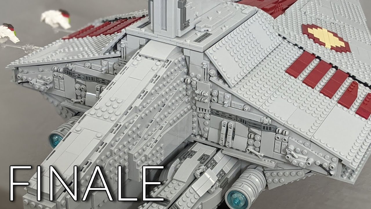 Huge LEGO Star Wars UCS Scale Acclamator Moc! - YouTube