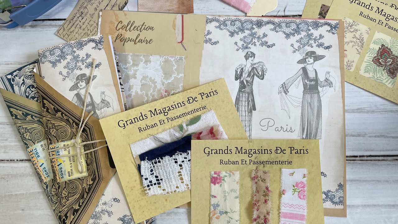 Craft With Me - New Ephemera Holder - New Digitals - IG Inspired - YouTube