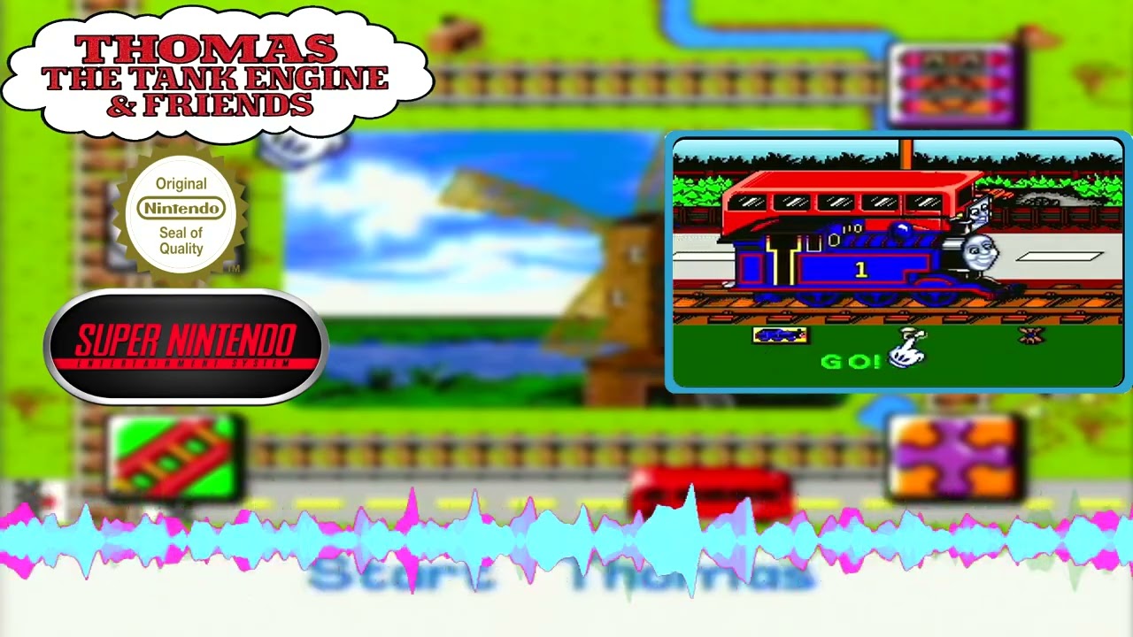 Thomas The Tank Engine SNES Lets Race - YouTube