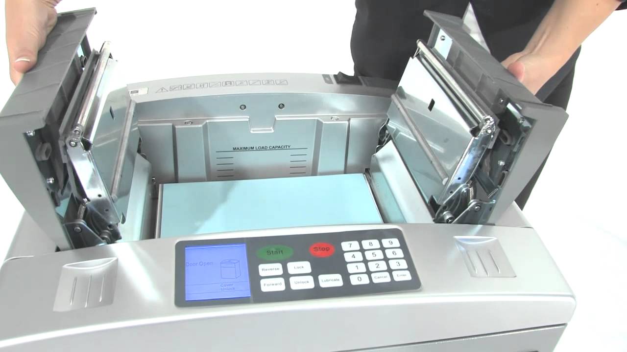 Boxis Autoshred R700 700 Sheet Micro-Cut Paper Shredder - YouTube