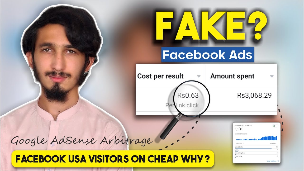 Past Video Results: Facebook ADS, USA Visitors at Cheap Cost Why? || Google AdSense Arbitrage ...