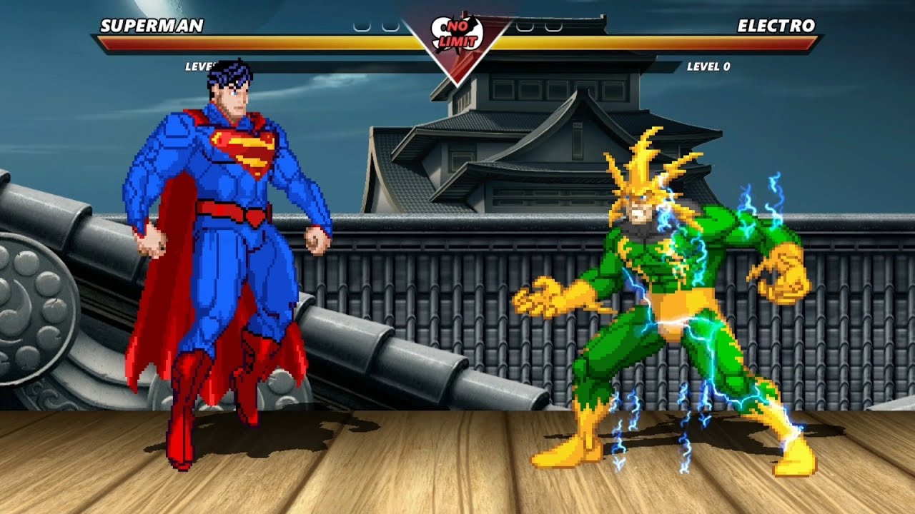 SUPERMAN vs ELECTRO - Highest Level Insane Fight! - YouTube