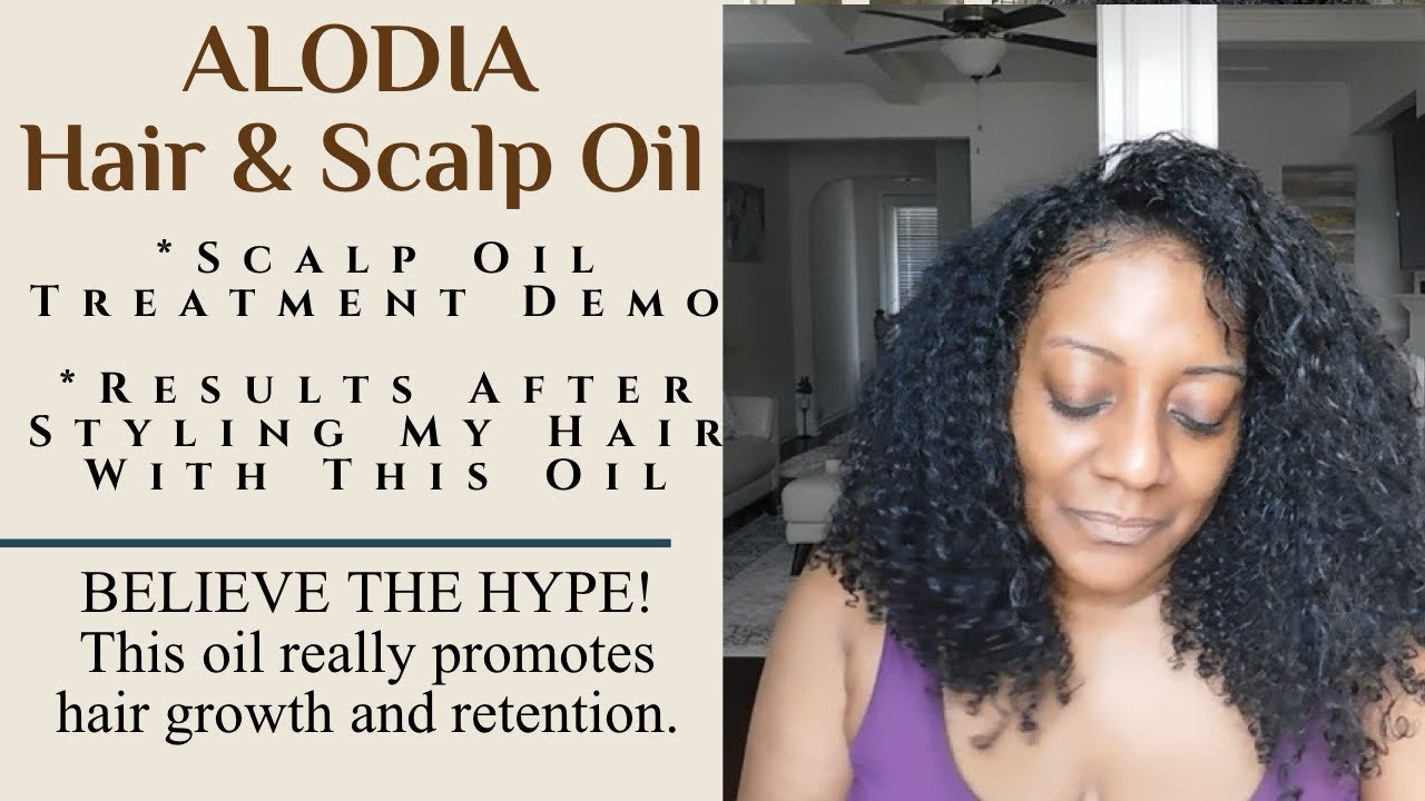 ALODIA Hair & Scalp Oil Treatment Demo. Hair Oil That Really Promotes ...