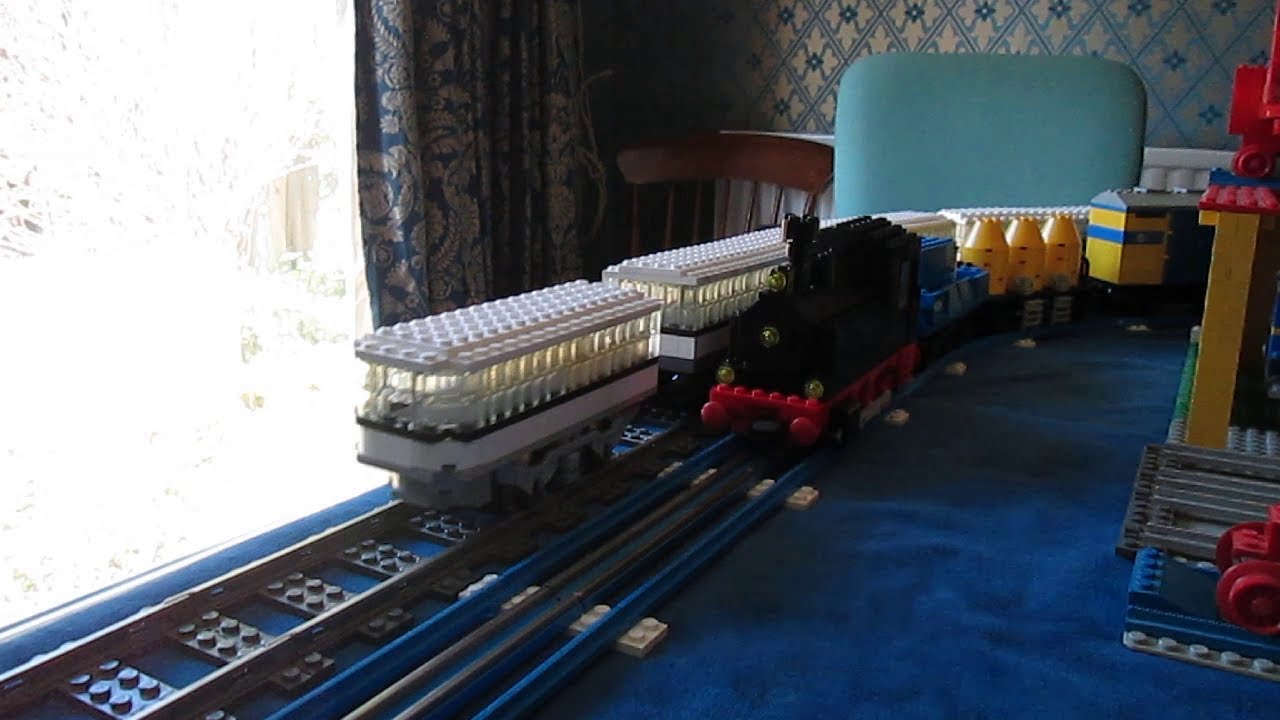 Lego 241: 'White express train' - YouTube