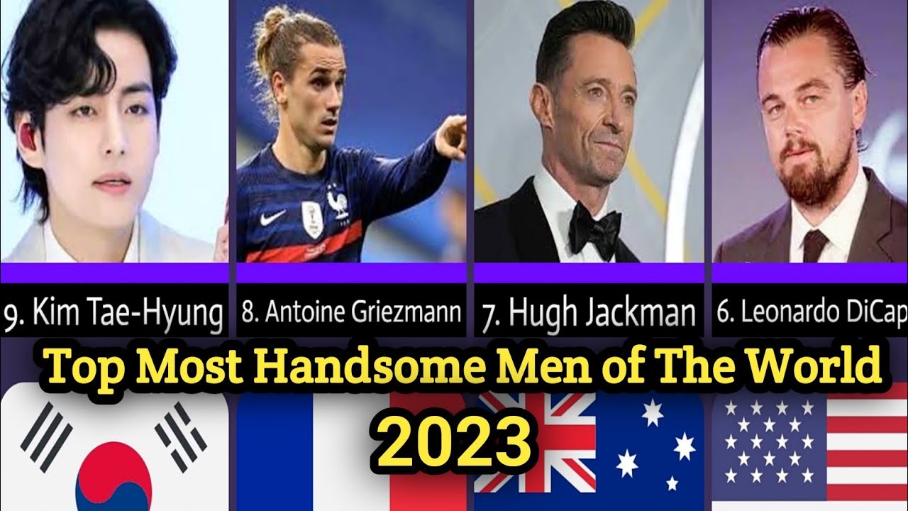 Most Handsome Men of The World in 2023 | Top Most Handsome Men in 2023 ...
