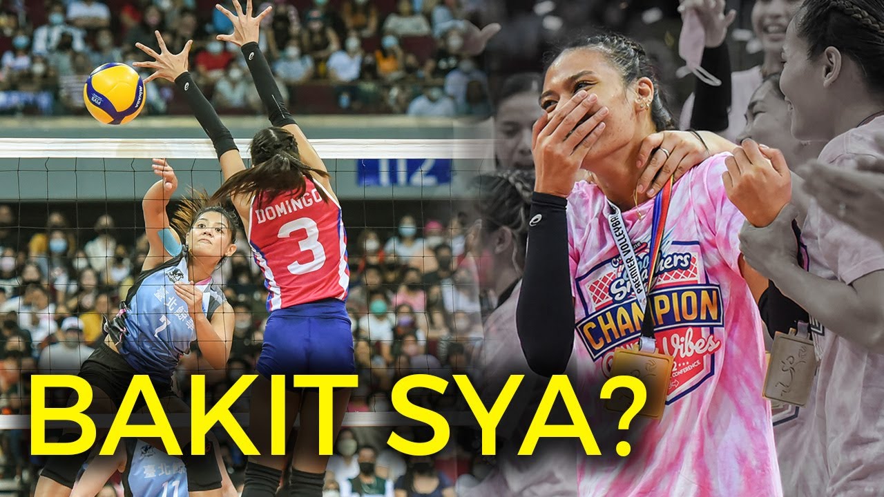 Bakit si Celine Domingo? Here's why she is the Finals MVP - YouTube