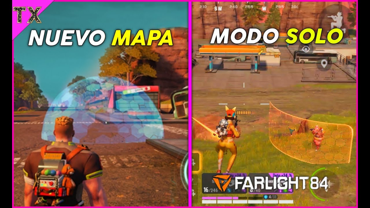 FARLIGHT 84 * NUEVO MAPA y POR FIN MODO SOLO * TODO LO NUEVO DE LA ...