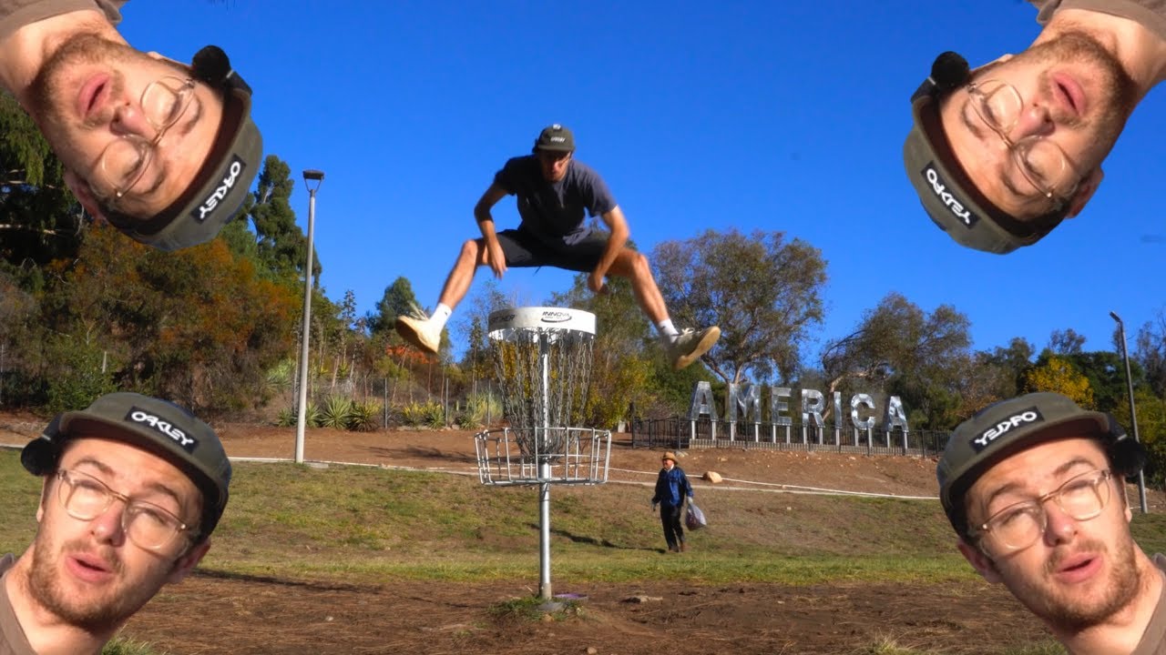 This disc golf course took me for a ride - YouTube