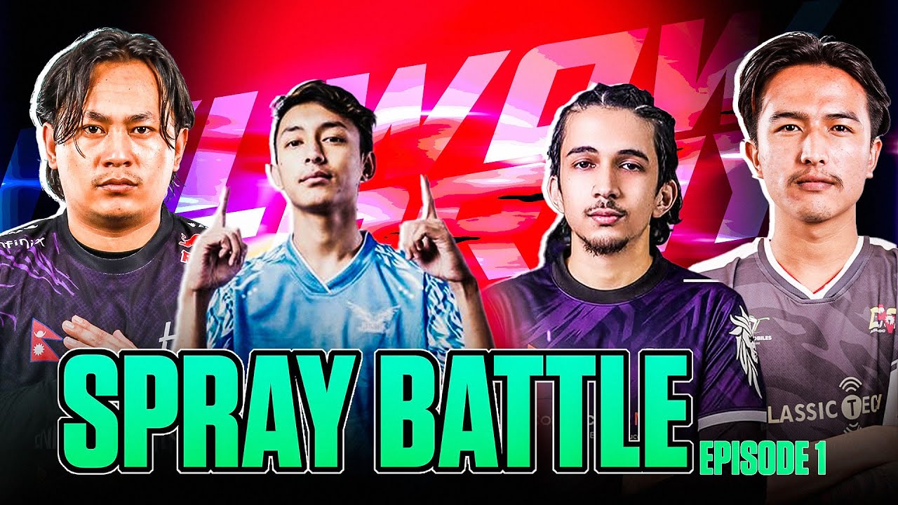 SPRAY BATTLE CHAMPIONSHIP | PART 1 - YouTube