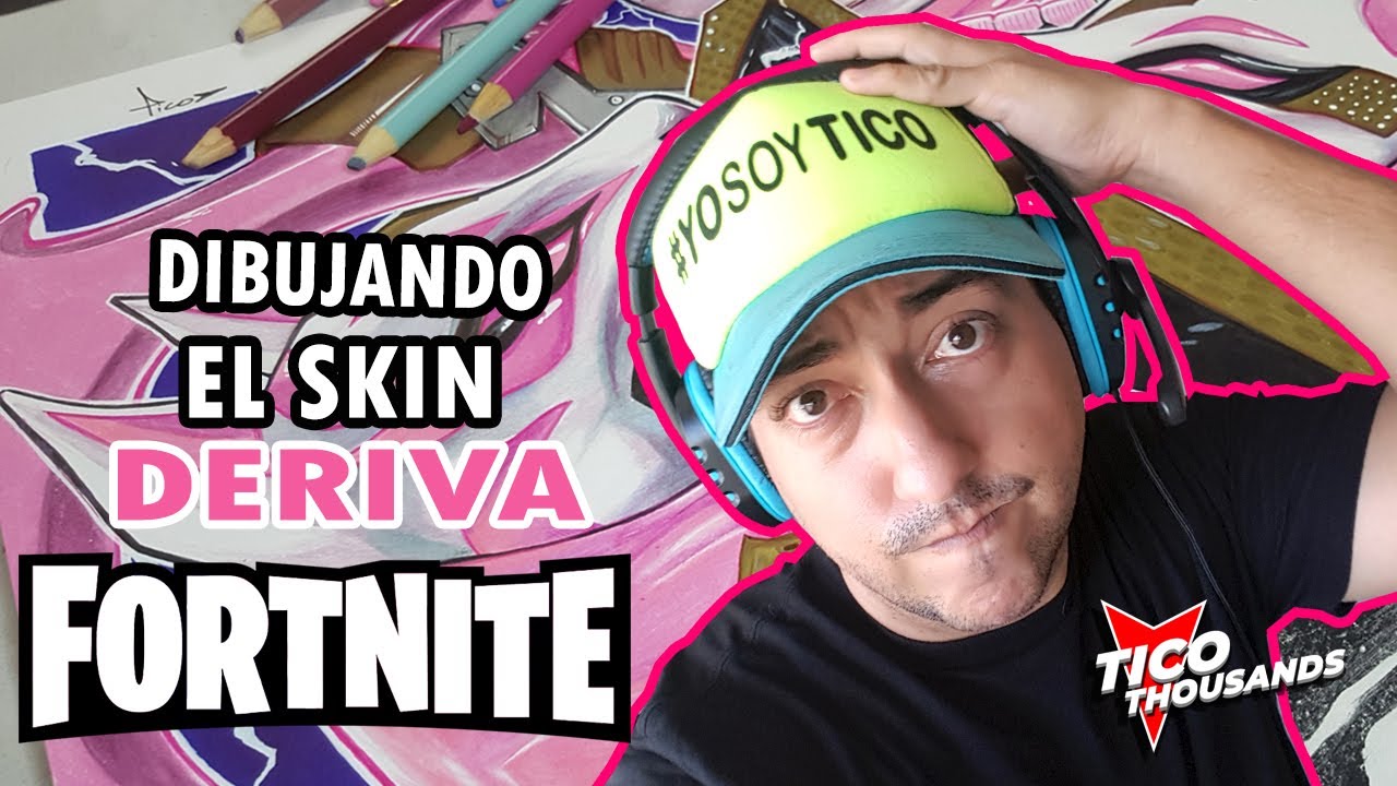 DIBUJANDO 🎨 a DERIVA de FORTNITE | TICO THOUSANDS - YouTube