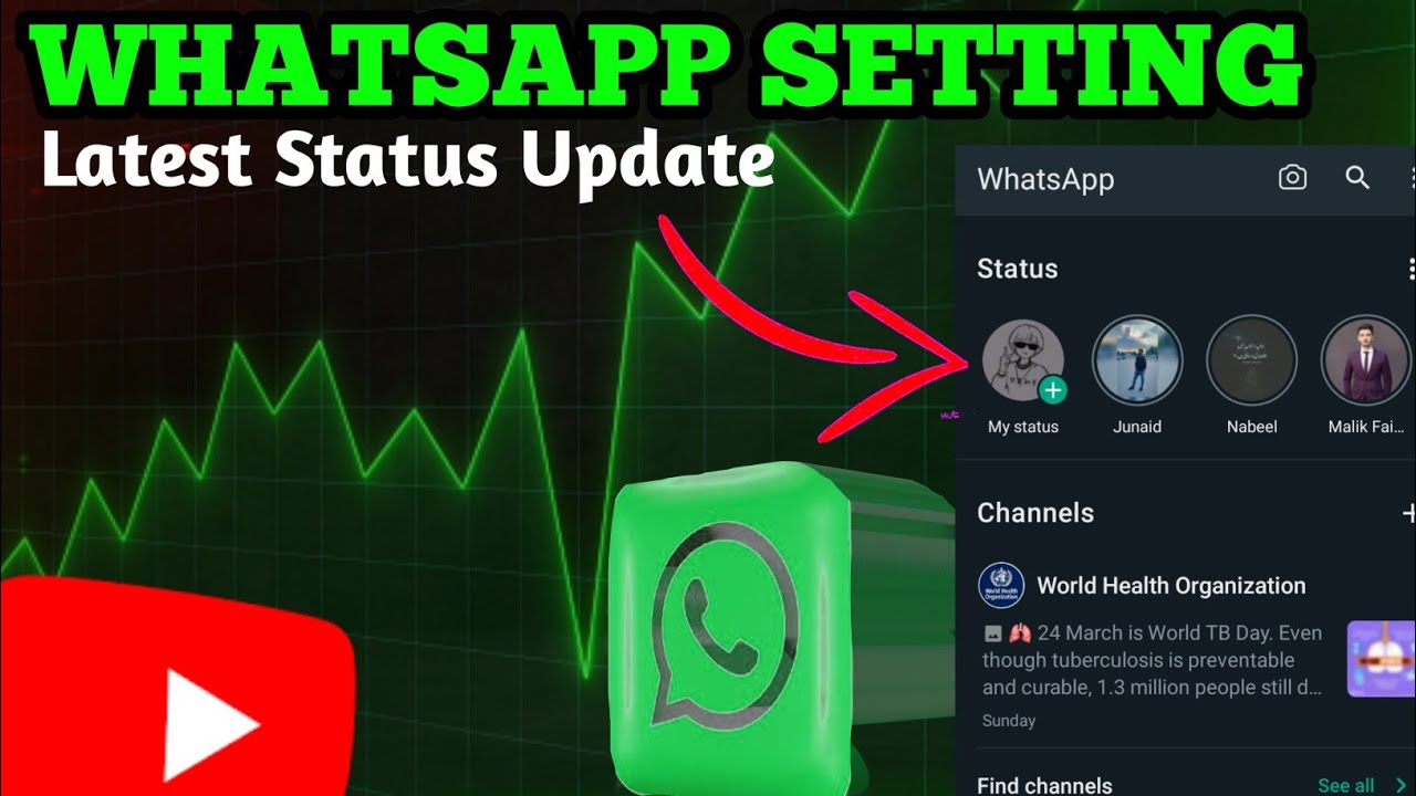 | How To Change Whatsapp Status Style To Vertical | In Latest Update In ...