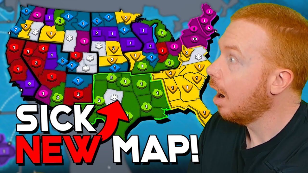 BRAND NEW USA Advanced Map! - YouTube