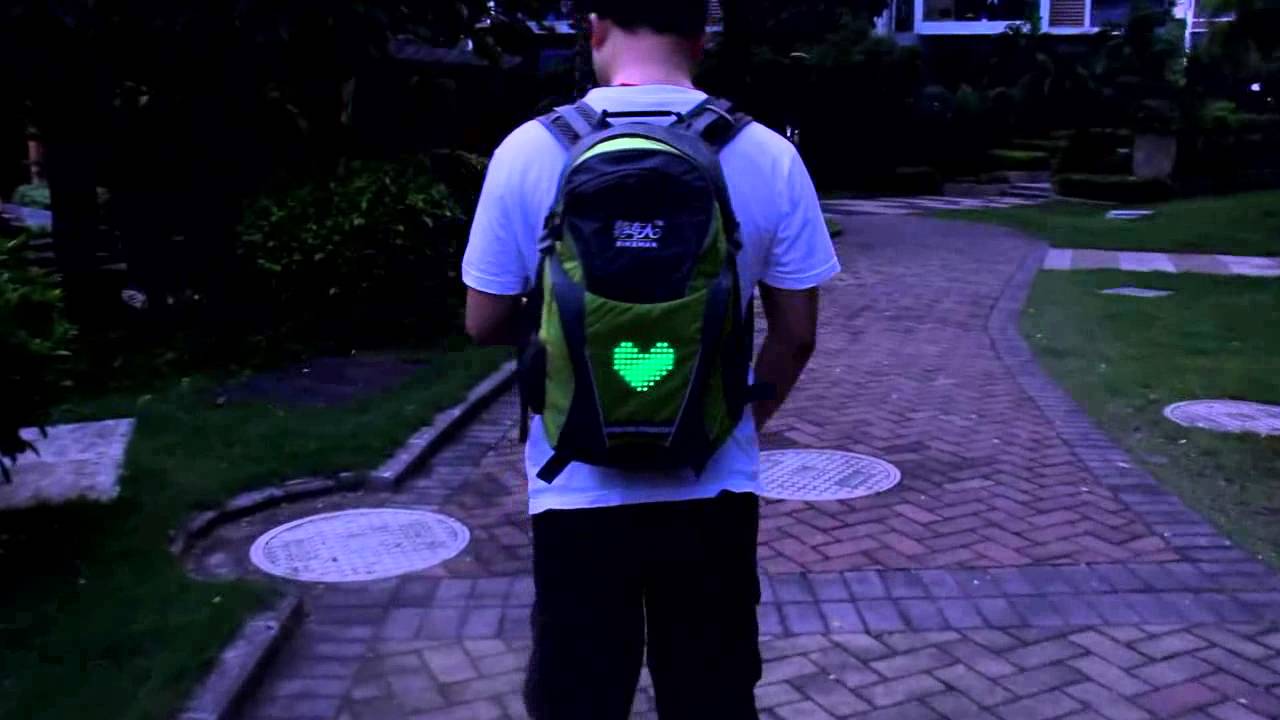 BIKEMAN wireless control LED backpack with APP function version2 0 ...