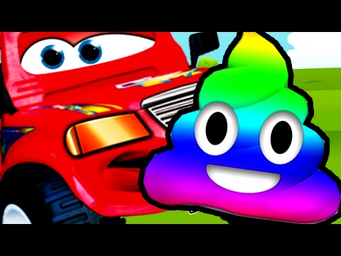 🚗 Monster Trucks for Kids and Poo - Cars Party with Superhero in ...