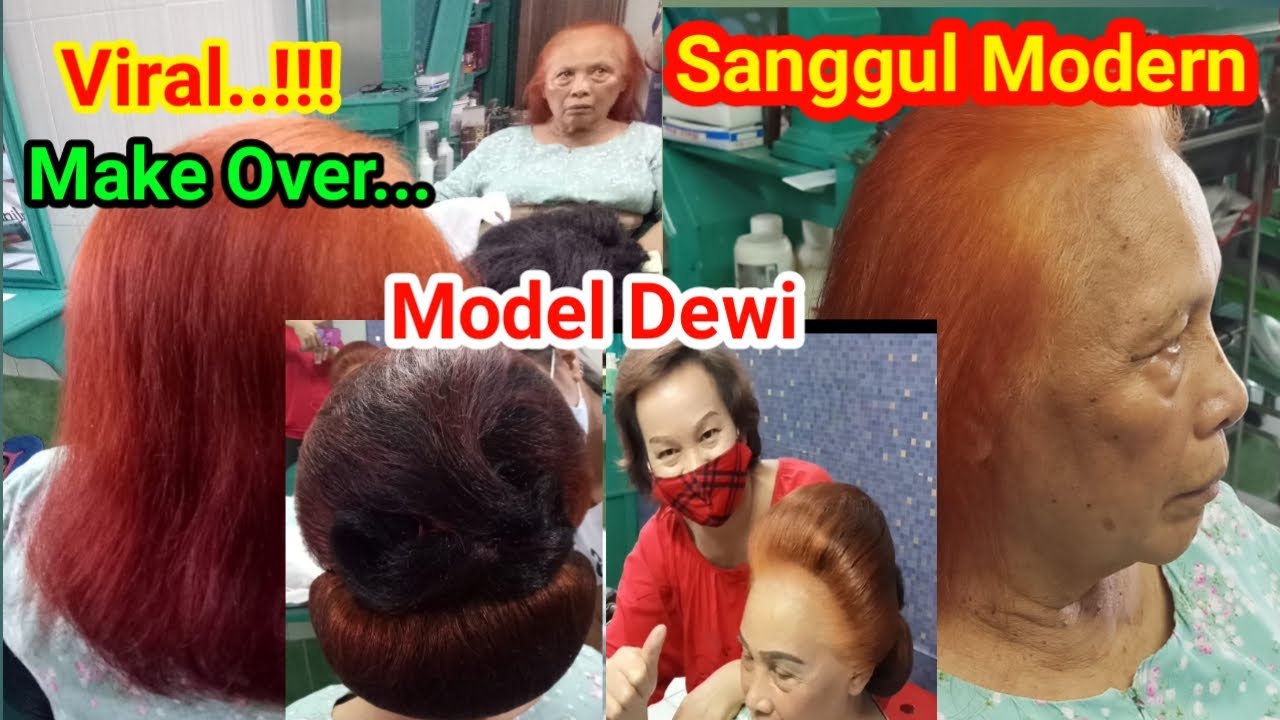 Sanggul Modern Model Dewi. - YouTube