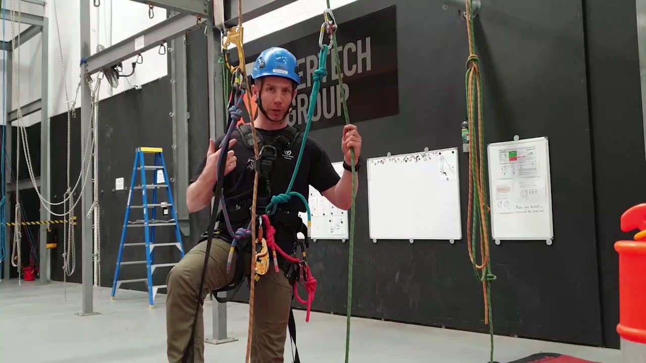 How To Ascend & Descend - Rope Access Refreshers - YouTube