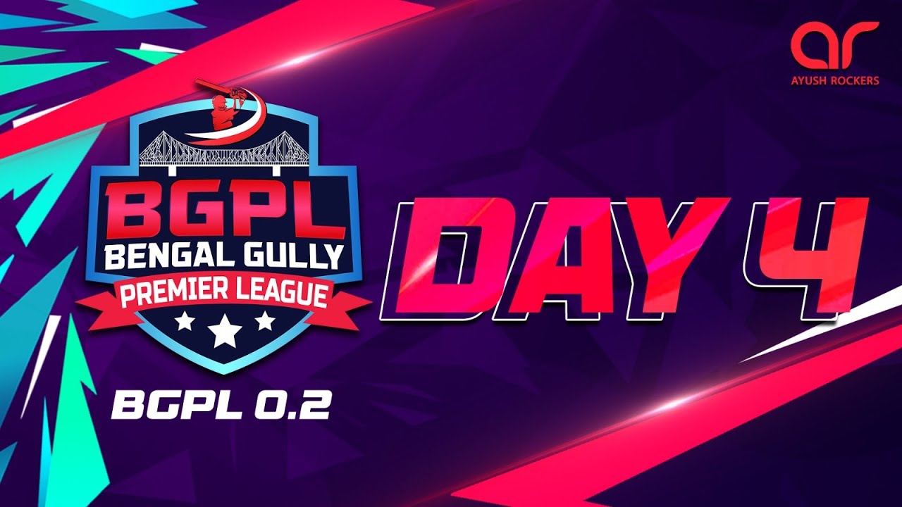 DAY-4 | BGPL 0.2 | MGR CRICKET GROUND PART 2 - YouTube