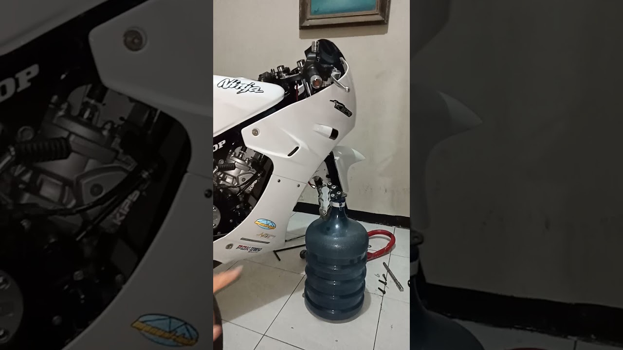 Penggunaan cakram untuk ubahan velg cbr k45 ninja - YouTube
