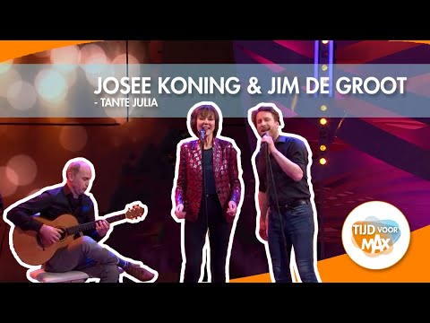 Josee Koning en Jim de Groot - Tante Julia | TIJD VOOR MAX