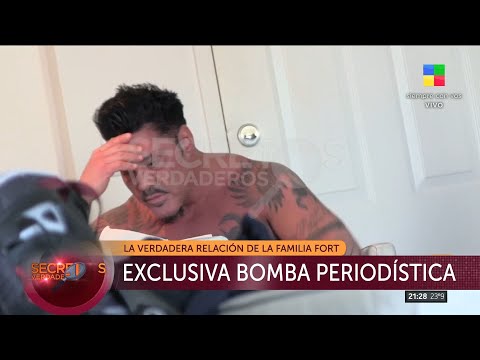 Se filtró un video inédito de Ricardo Fort reclamándole plata a su familia: “Son unos HDP\