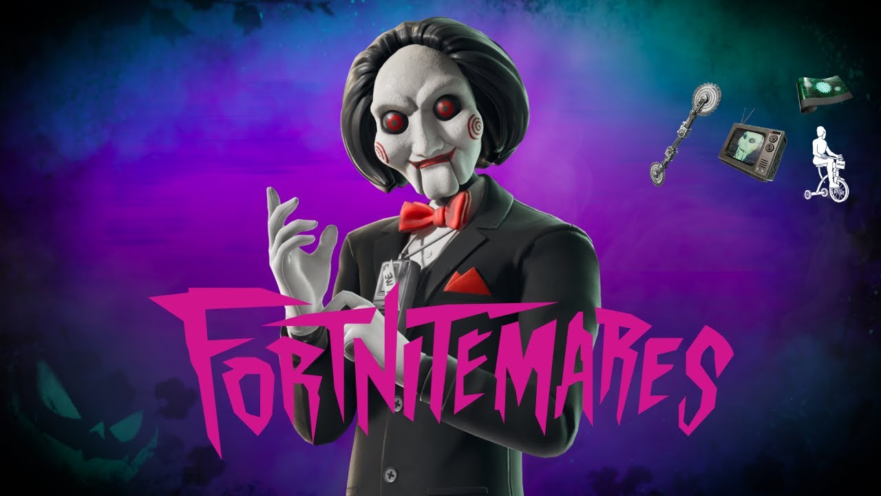 BILLY THE PUPPET JIGSAW SKIN AND BOSS | FORTNITMARES CHAPTER 5 SEASON 4 ...
