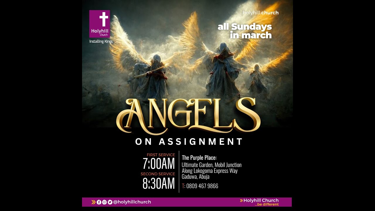 Angels on Assignment with Pastor Sunday Ogidigbo (Part 3) | First ...