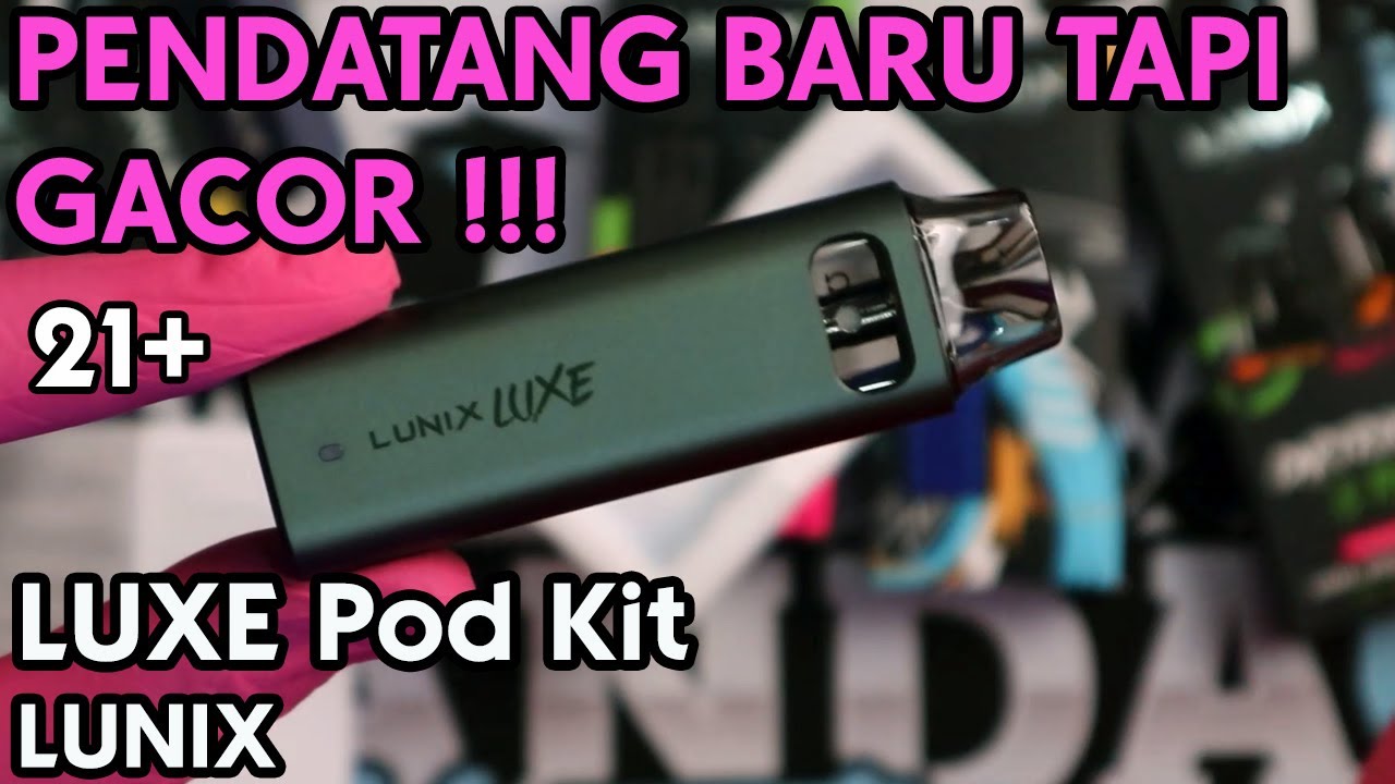 MURMER MEWAH NIH | LUXE Pod Kit by LUNIX - YouTube