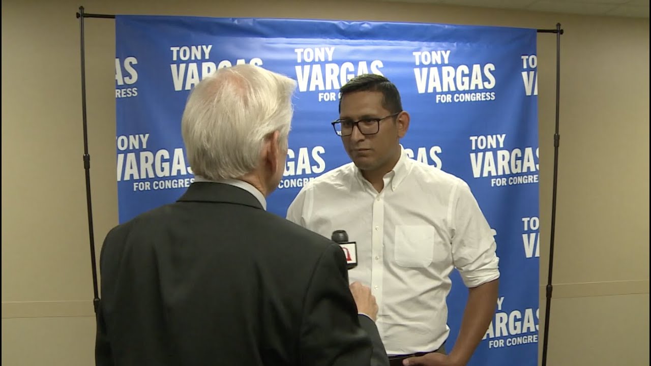 NCN interview finds Democrat Vargas keeping Biden at arm’s length - YouTube