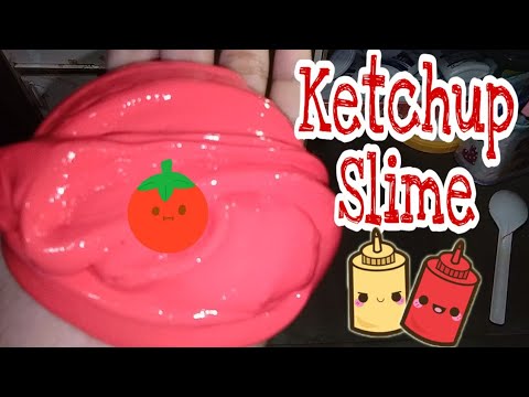 Ketchup Slime🍲🍄🍅 || debbie's vlog || - YouTube