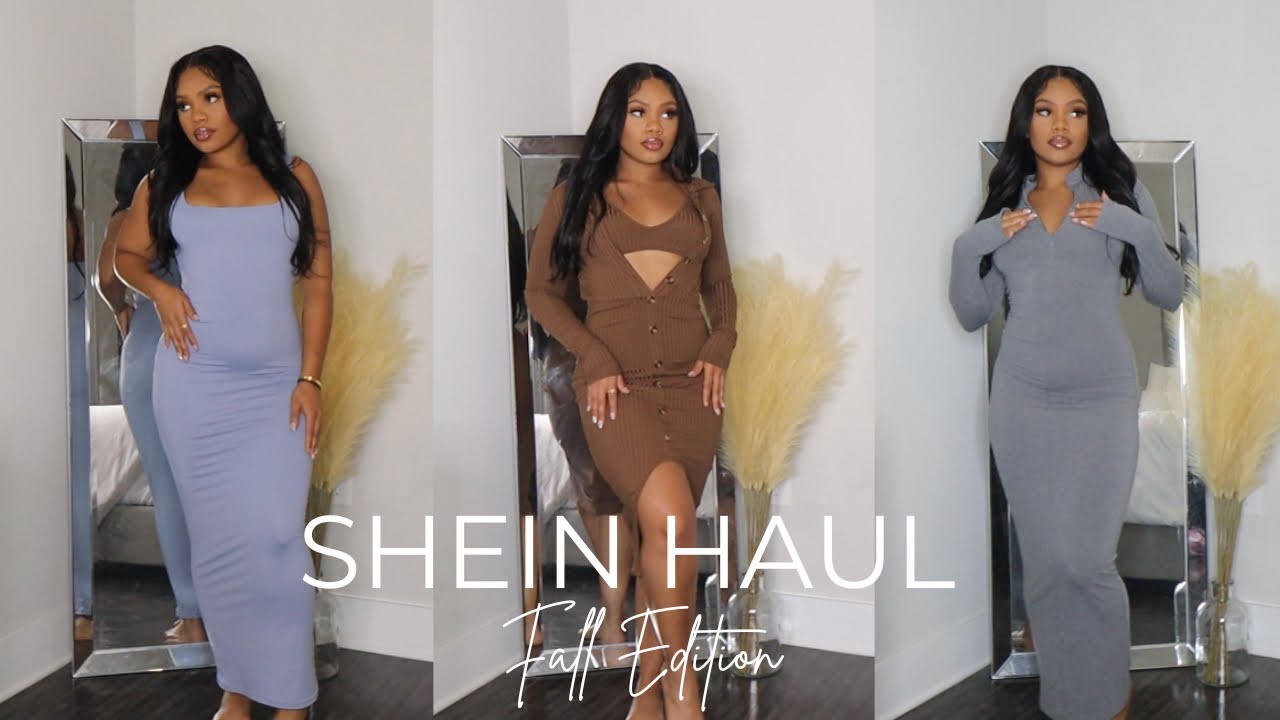 FALL SHEIN HAUL 🍂🤎 - YouTube