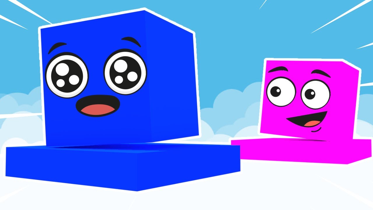 CUBOS QUE MUDAM DE COR no Roblox! (Square Chart Obby) - YouTube