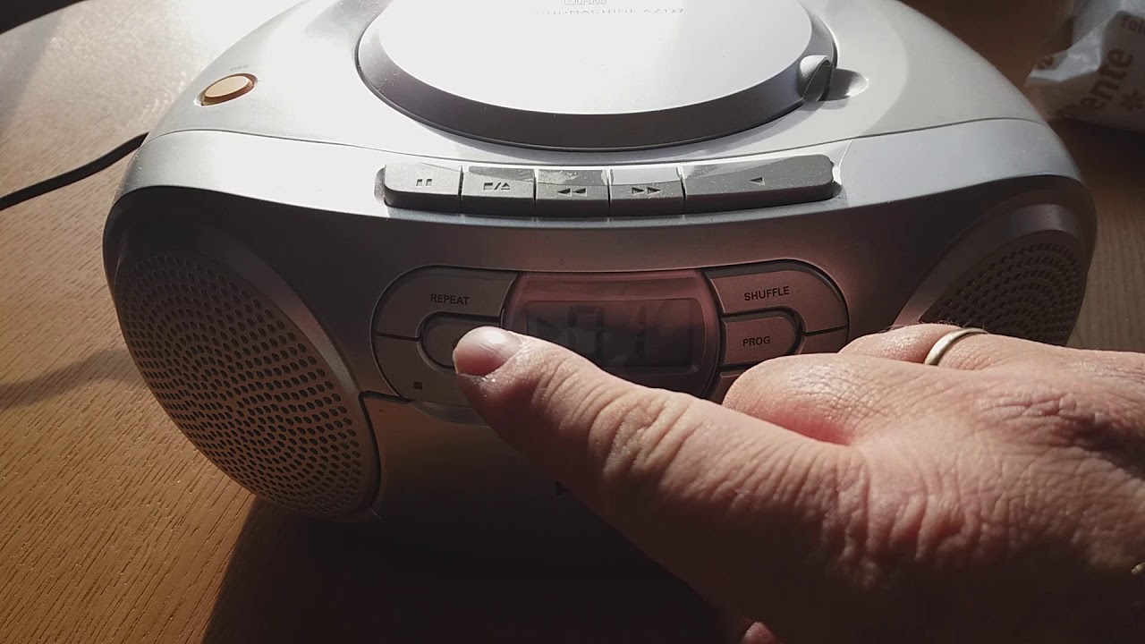 Geräte-Vorstellung - CD-Soundmachine AZ127 von Philips - YouTube