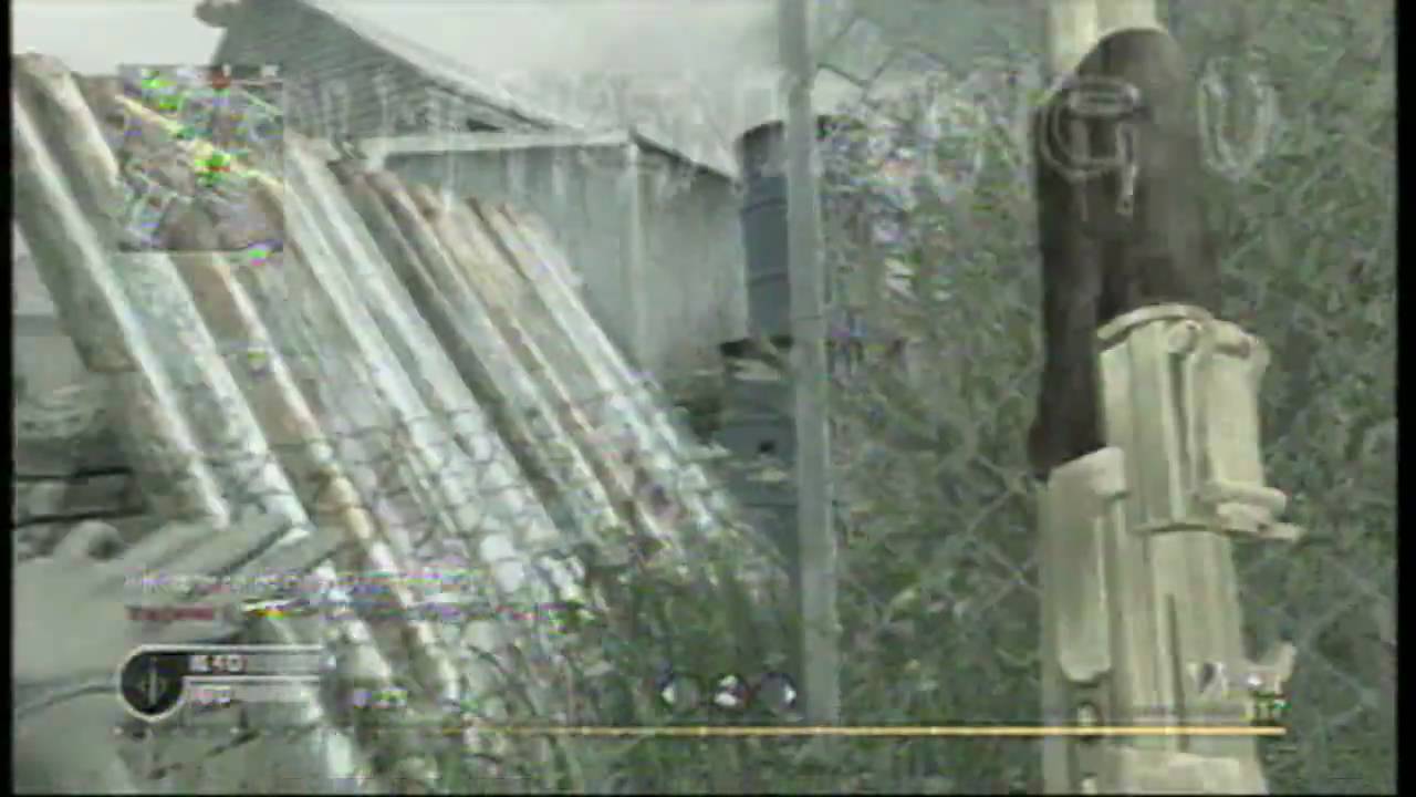 COD4: Gold AK-47 on DownPour - YouTube