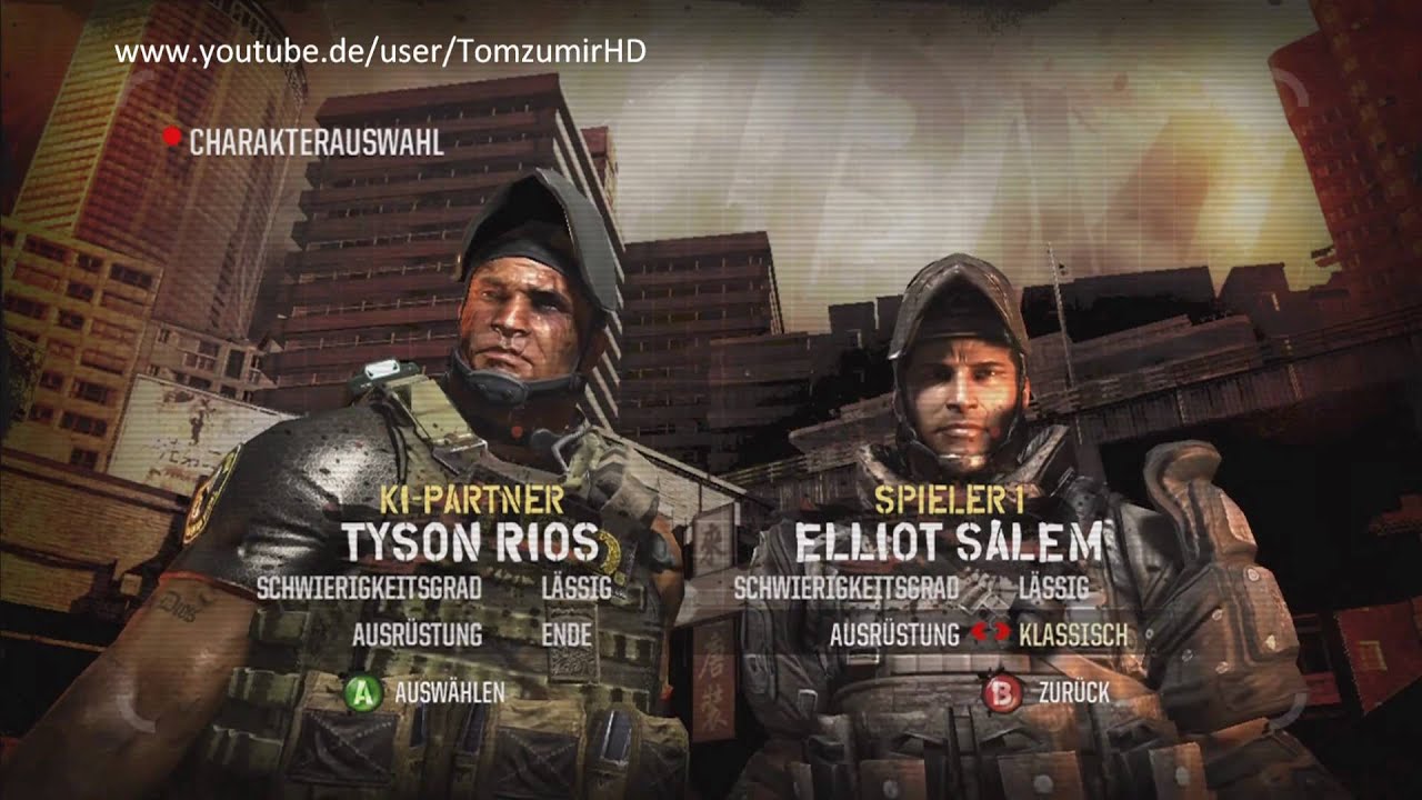 Let's Play Army of Two 2 The 40th Day German Part 1 Willkommen in ...