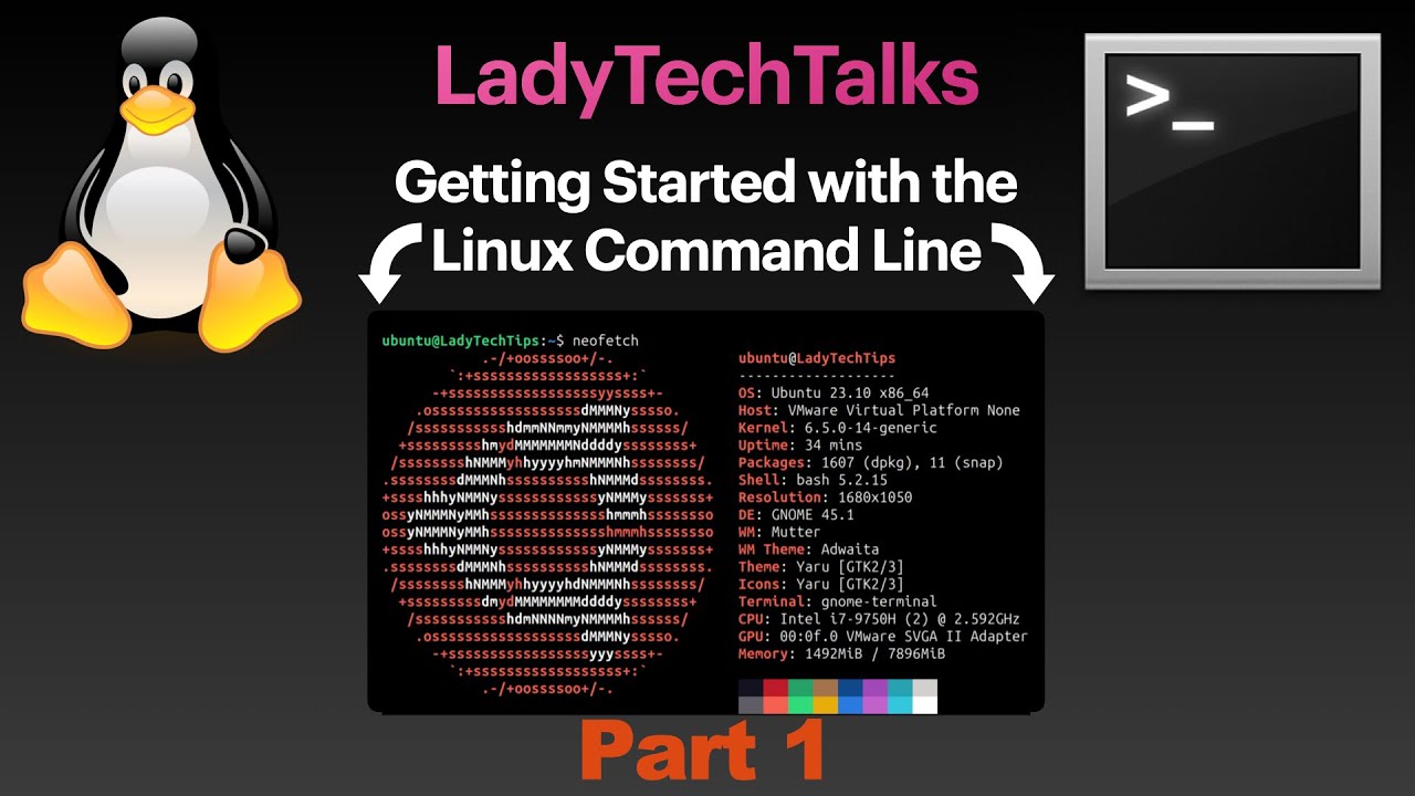 Linux Command Line - Getting started (part 1) - YouTube