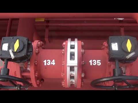 Cargo lines and manifold arrangement on oil chemical tanker. - YouTube
