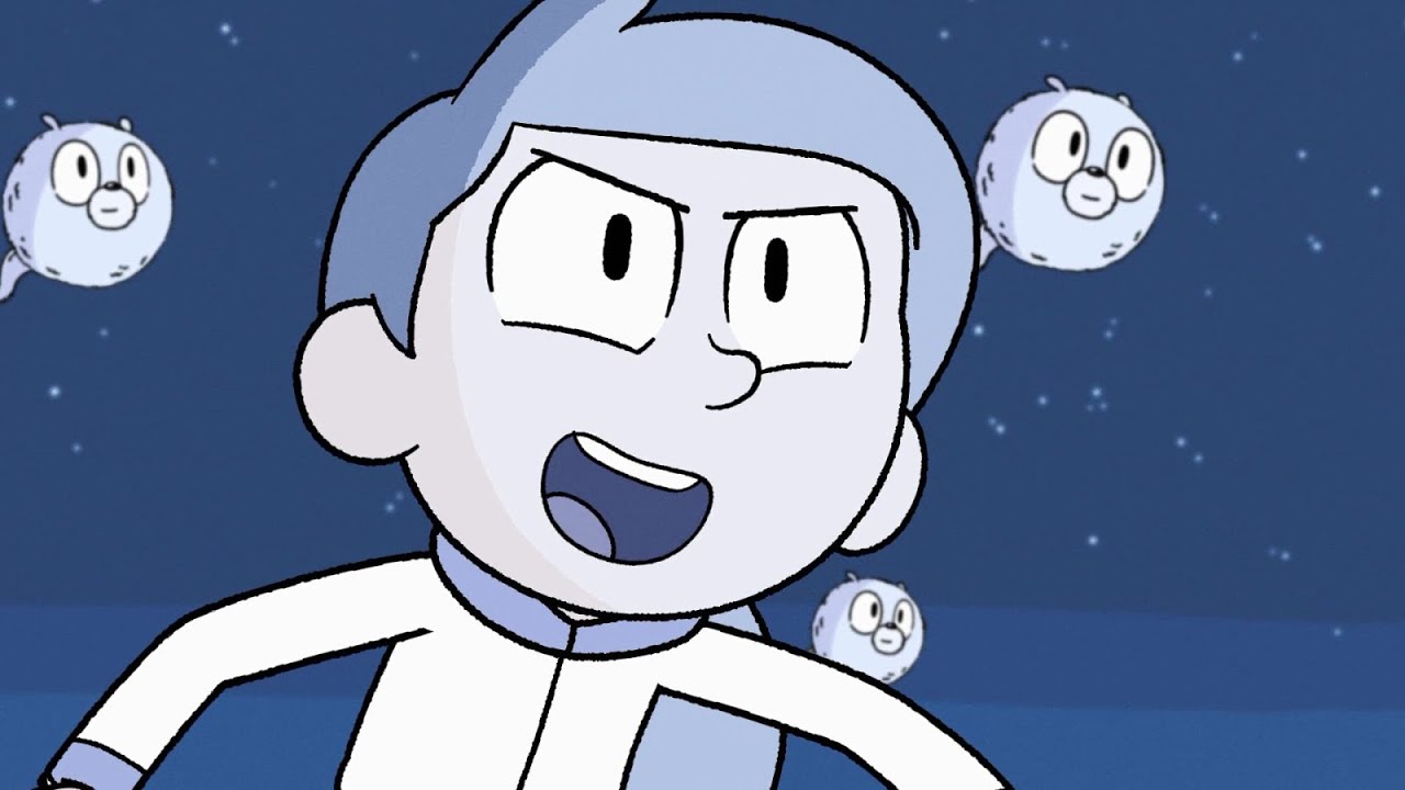 Hilda rides a woff to the midnight giant - YouTube