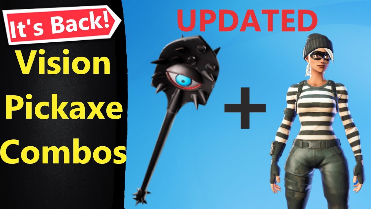 ⋆UPDATED⋆ Vision Pickaxe Combos in Fortnite (January 2021) - YouTube
