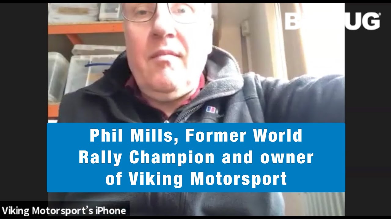 Phil Mills, former World Rally Champion and owner of Viking Motorsport ...