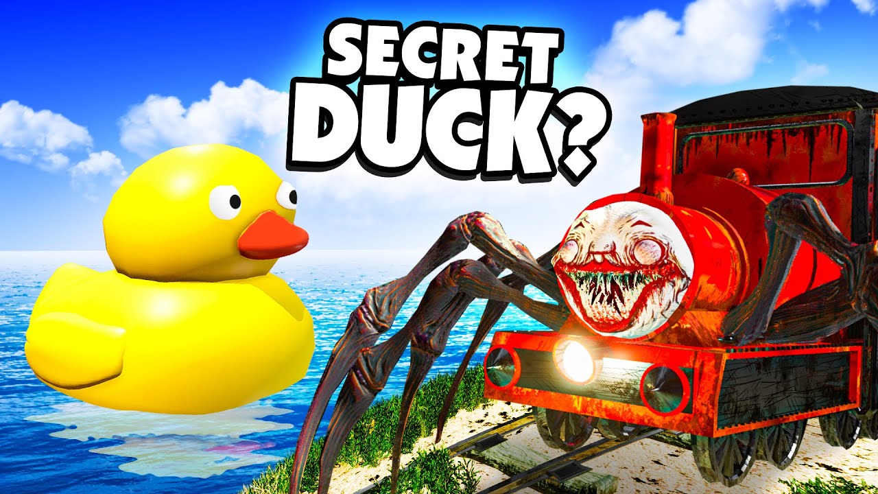 What is the SECRET RUBBER DUCK in Choo Choo Charles!? - YouTube